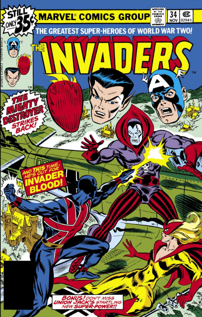 Invaders Vol 1 34 | Marvel Database | Fandom