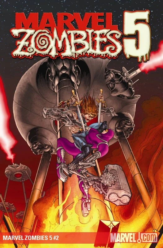 Marvel Zombies Deadpool Wallpaper