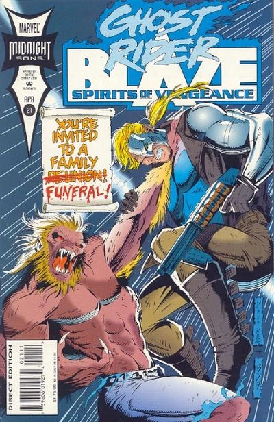 Ghost Rider/Blaze: Spirits of Vengeance Vol 1 21 | Marvel Database | Fandom
