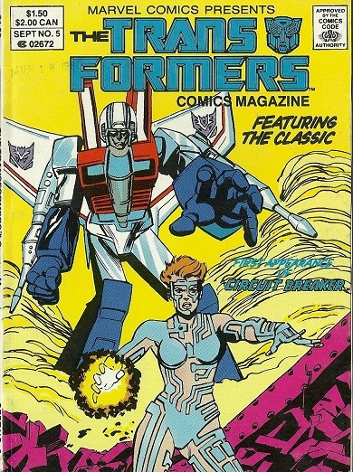 Transformers Comics Magazine Vol 1 5 | Marvel Database | Fandom