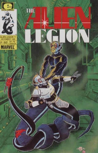 Alien Legion Vol 1 11 | Marvel Database | Fandom