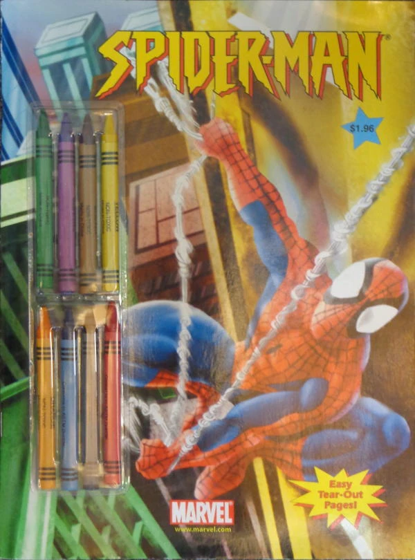 Spider-Man Crayon Book 4607-1 | Marvel Database | Fandom