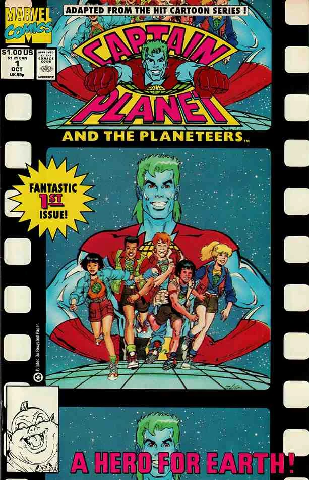 Captain Planet and the Planeteers Vol 1 (1991–1992) | Marvel Database ...