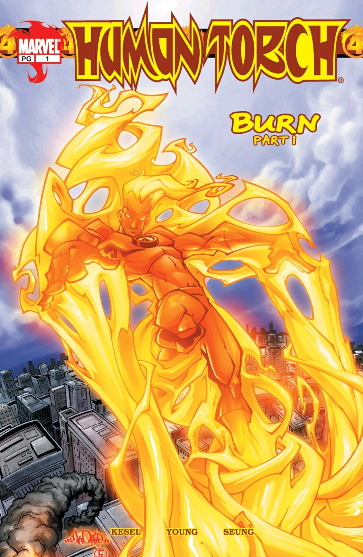 Human Torch Comic Books | Marvel Database | Fandom