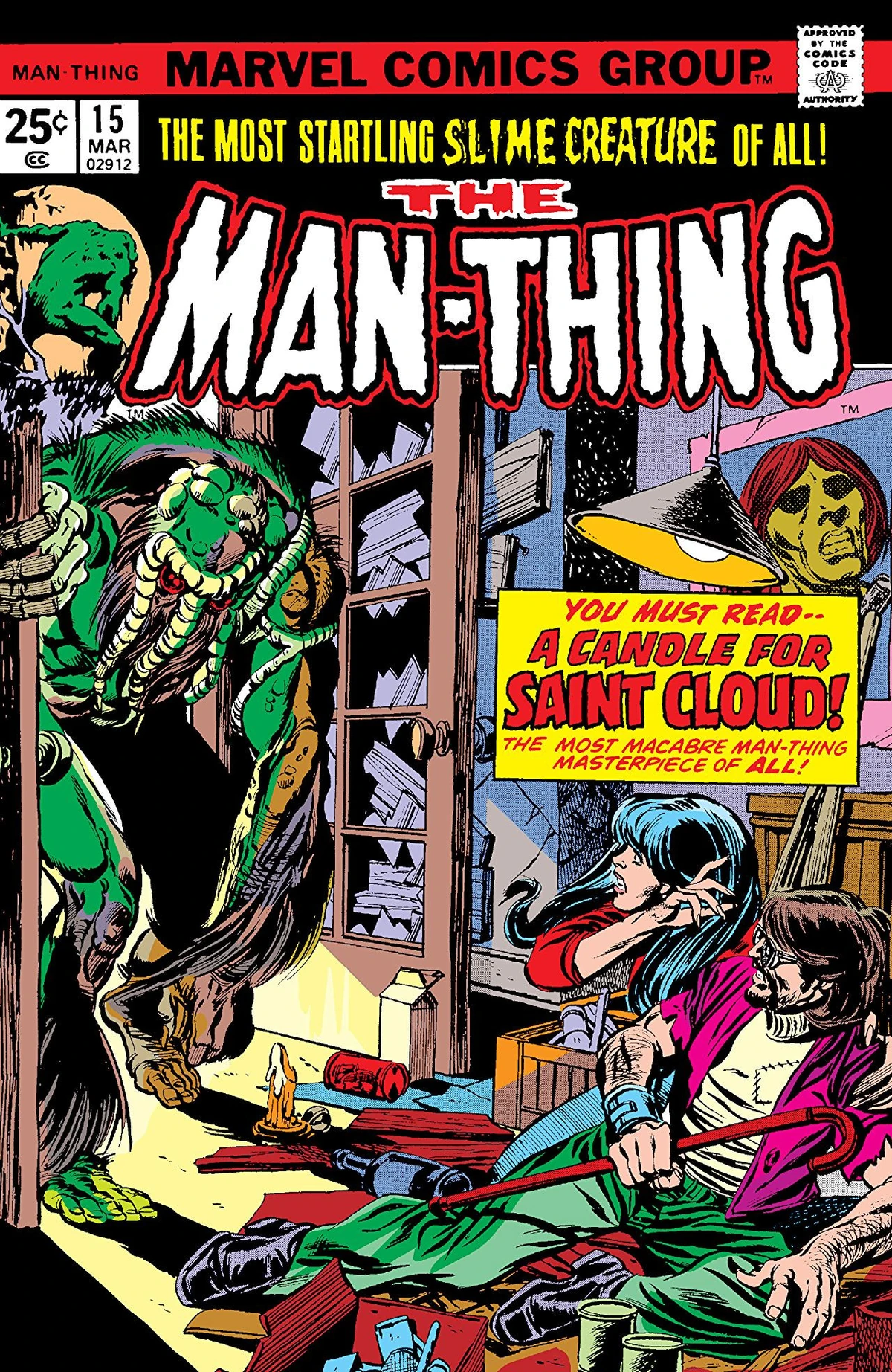 Man-Thing Vol 1 15 | Marvel Database | Fandom