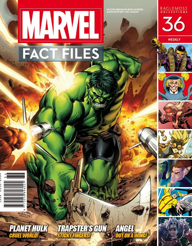 Marvel Fact Files Vol 1 36 | Marvel Database | Fandom