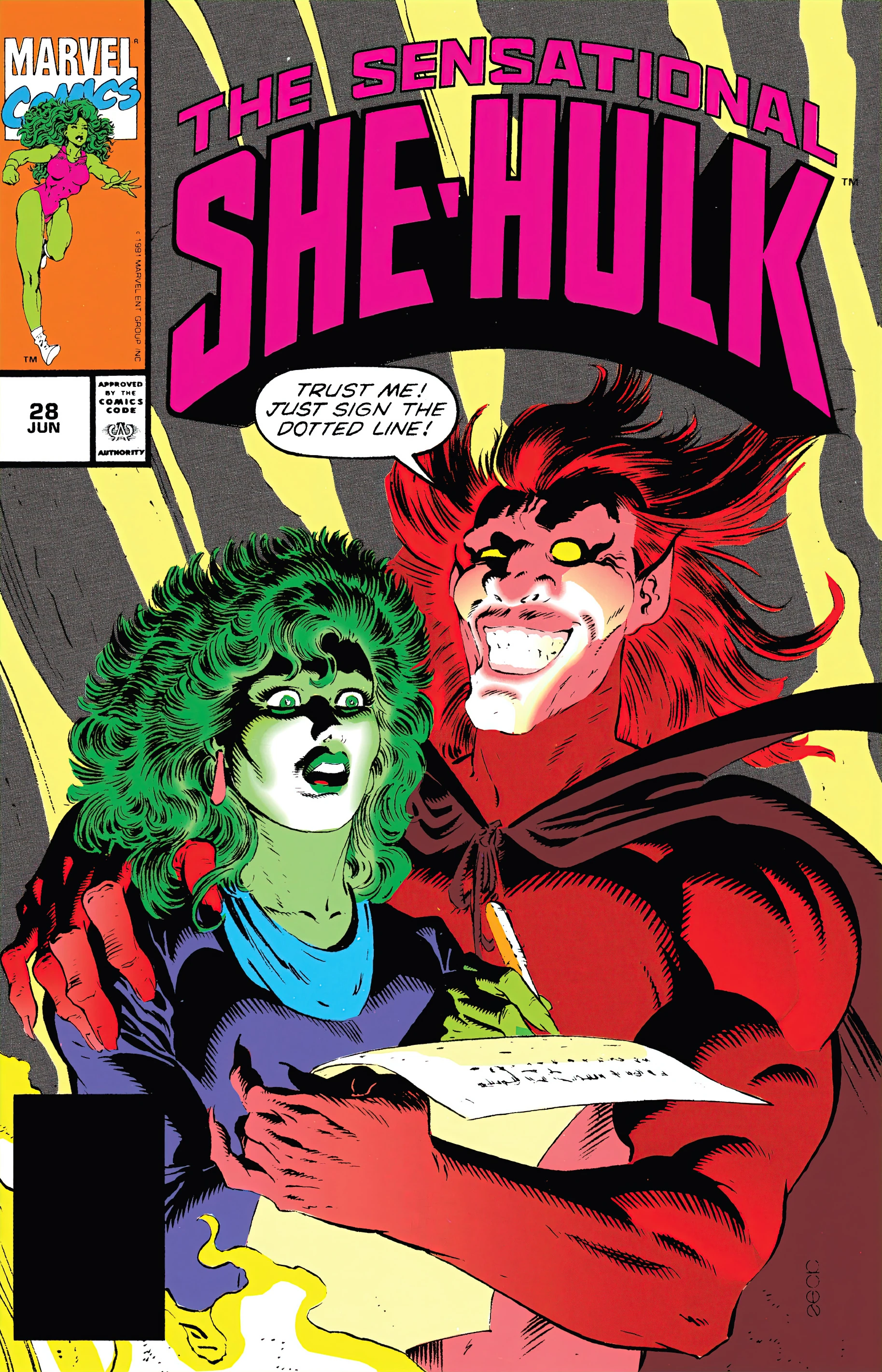 Sensational She-Hulk Vol 1 28 | Marvel Database | Fandom