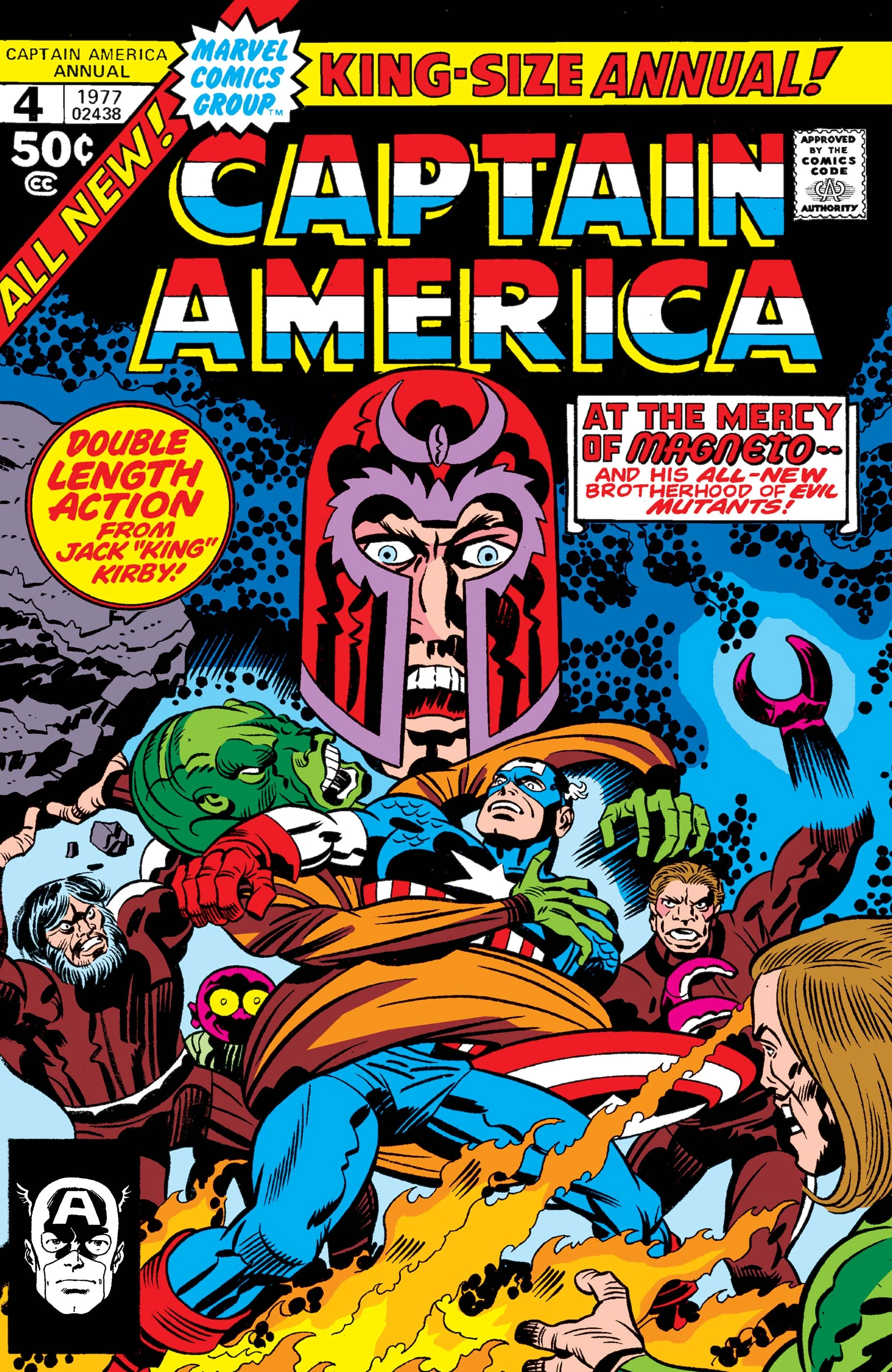 Evil Captain Comic Illustration