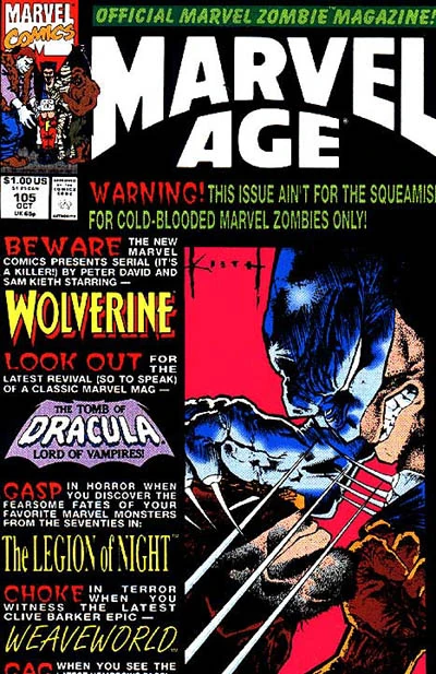 Marvel Age Vol 1 105 | Marvel Database | Fandom