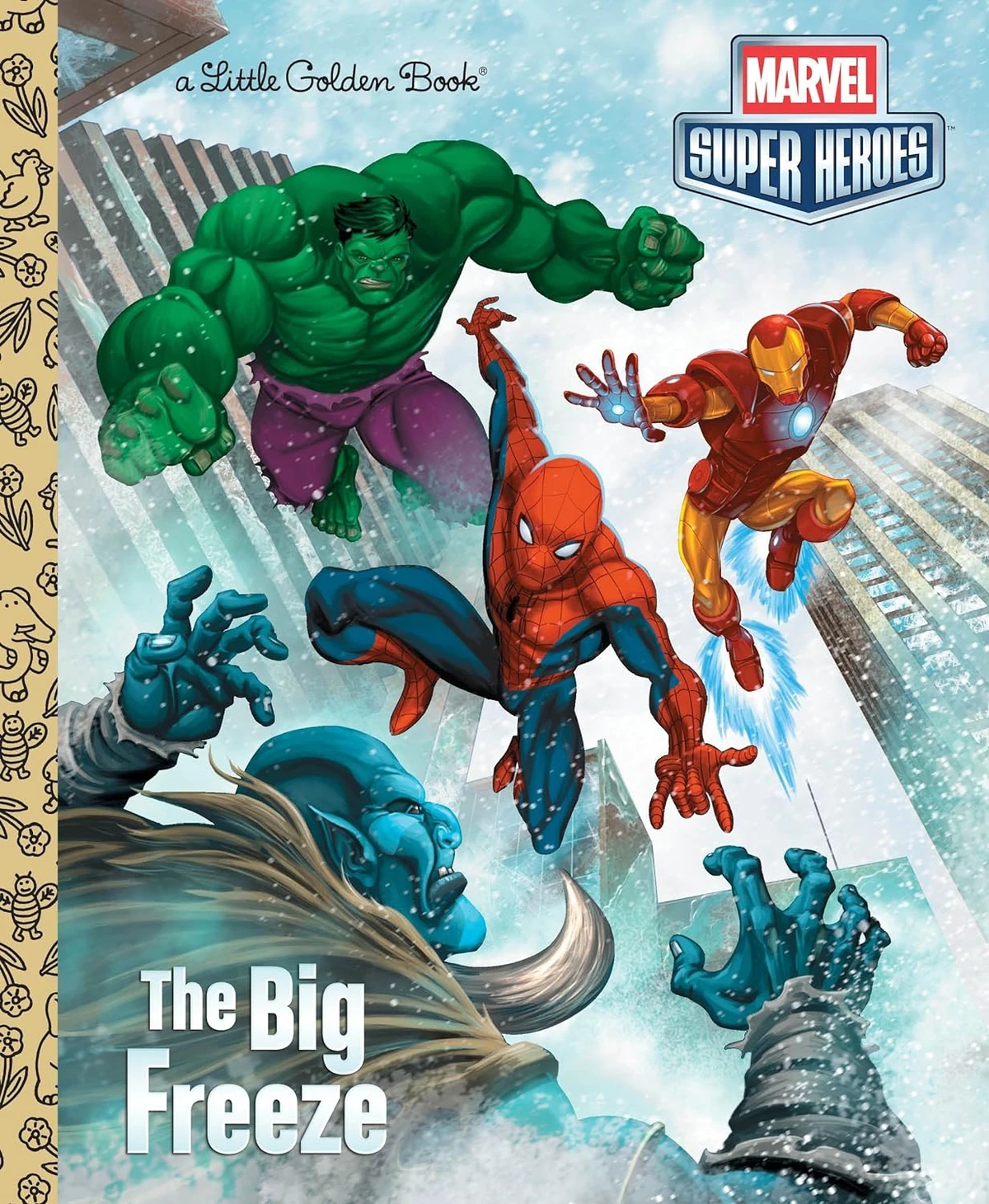 Marvel Super Heroes: The Big Freeze (Little Golden Book) | Marvel ...