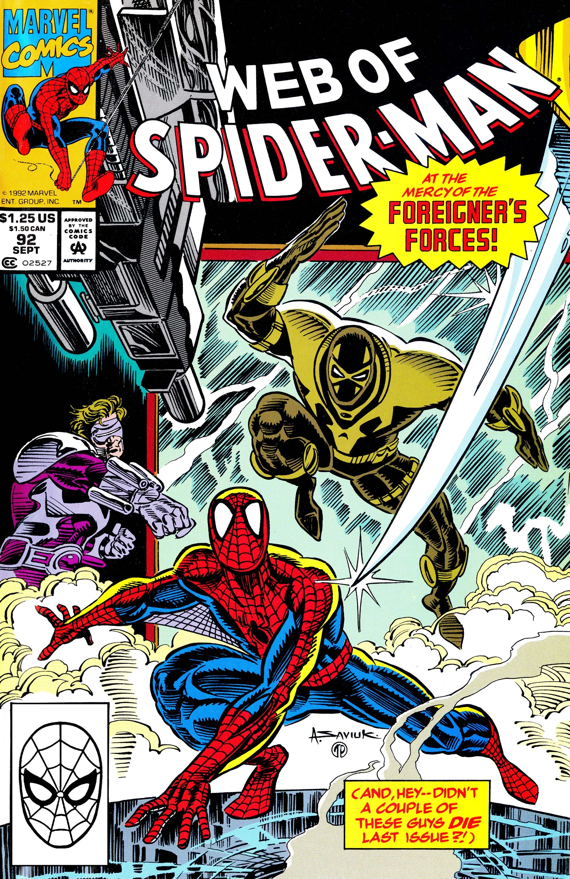 Web of Spider-Man Vol 1 92 | Marvel Database | Fandom