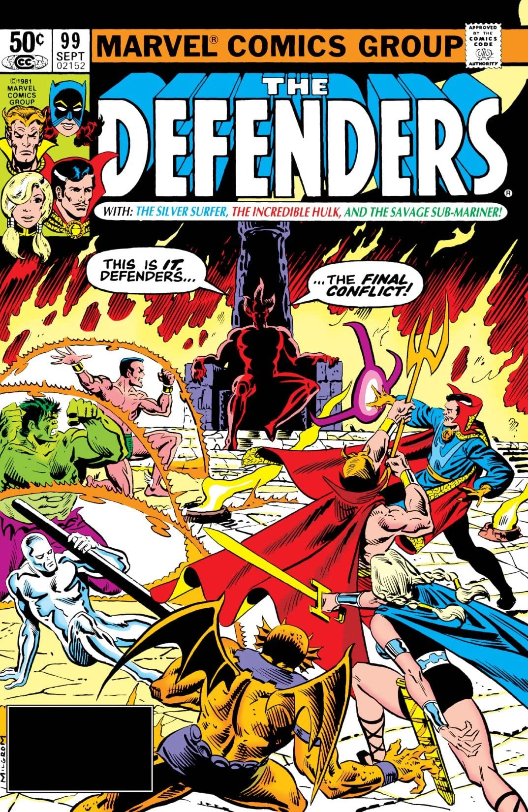 Defenders Vol 1 99 | Marvel Database | Fandom