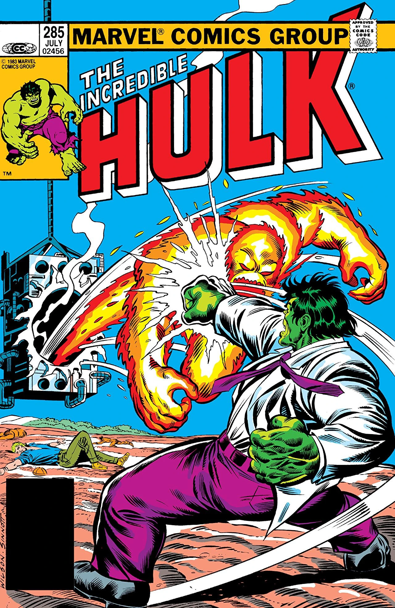 Incredible Hulk Vol 1 285 | Marvel Database | Fandom