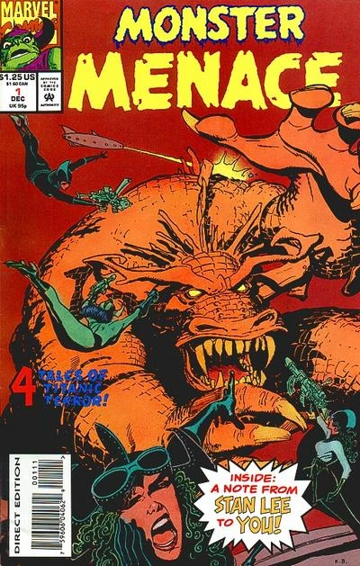 Monster Menace Vol 1 (1993–1994) | Marvel Database | Fandom