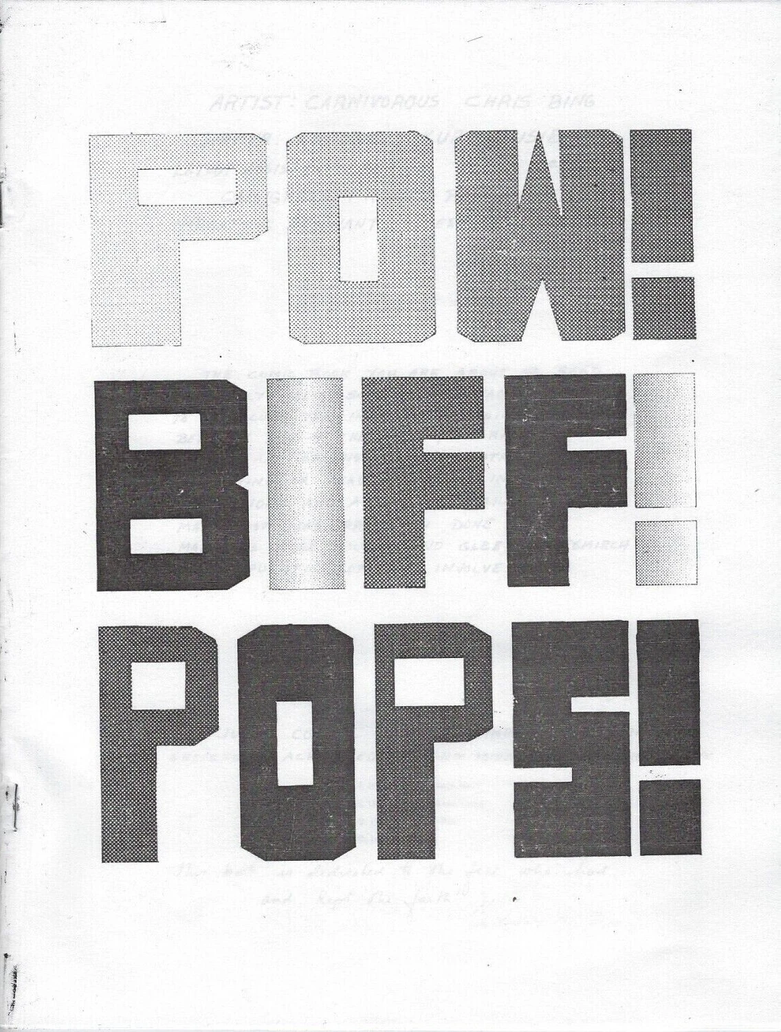 Pow! Biff! Pops! Vol 1 1 | Marvel Database | Fandom