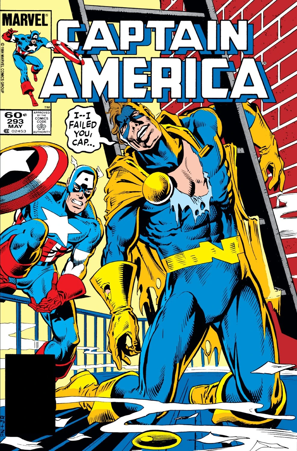 Captain America Vol 1 293 | Marvel Database | Fandom