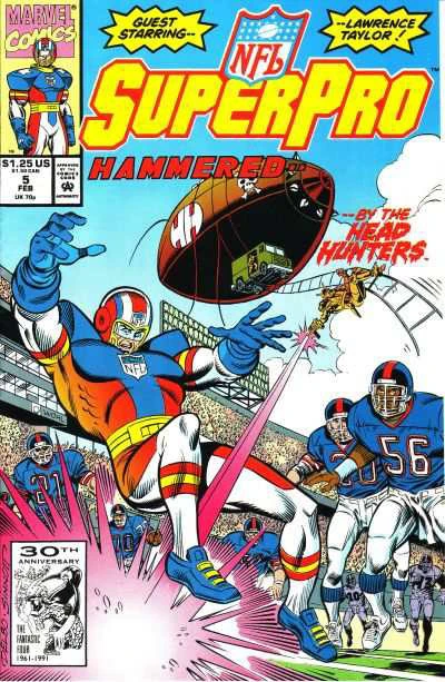 NFL Superpro Vol 1 5 | Marvel Database | Fandom