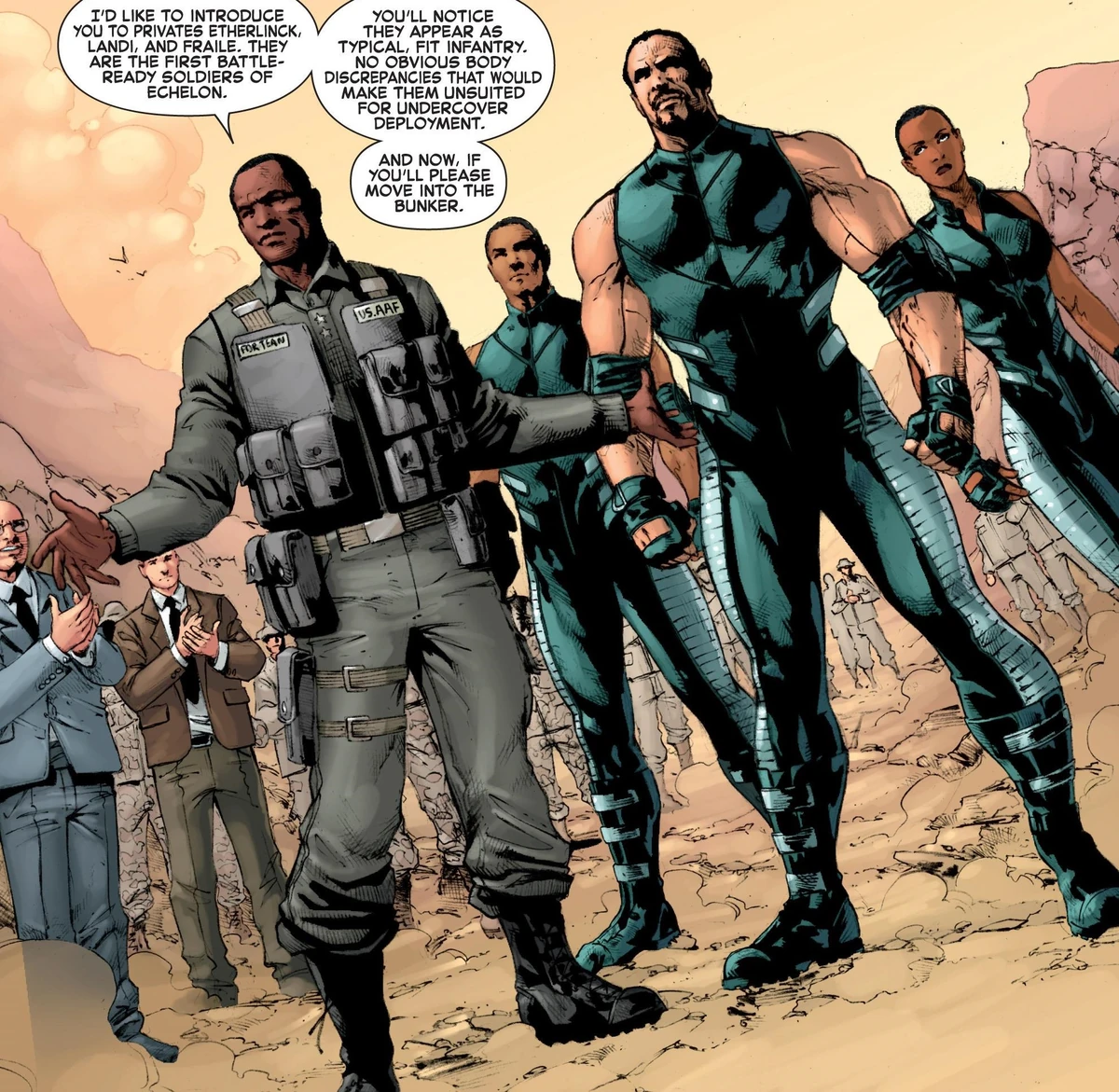 Project Echelon (Earth-616) | Marvel Database | Fandom