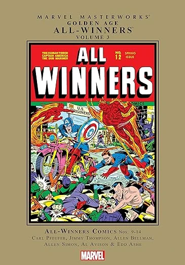 Marvel Masterworks - Golden Age: All-Winners Vol 1 3 | Marvel Database ...