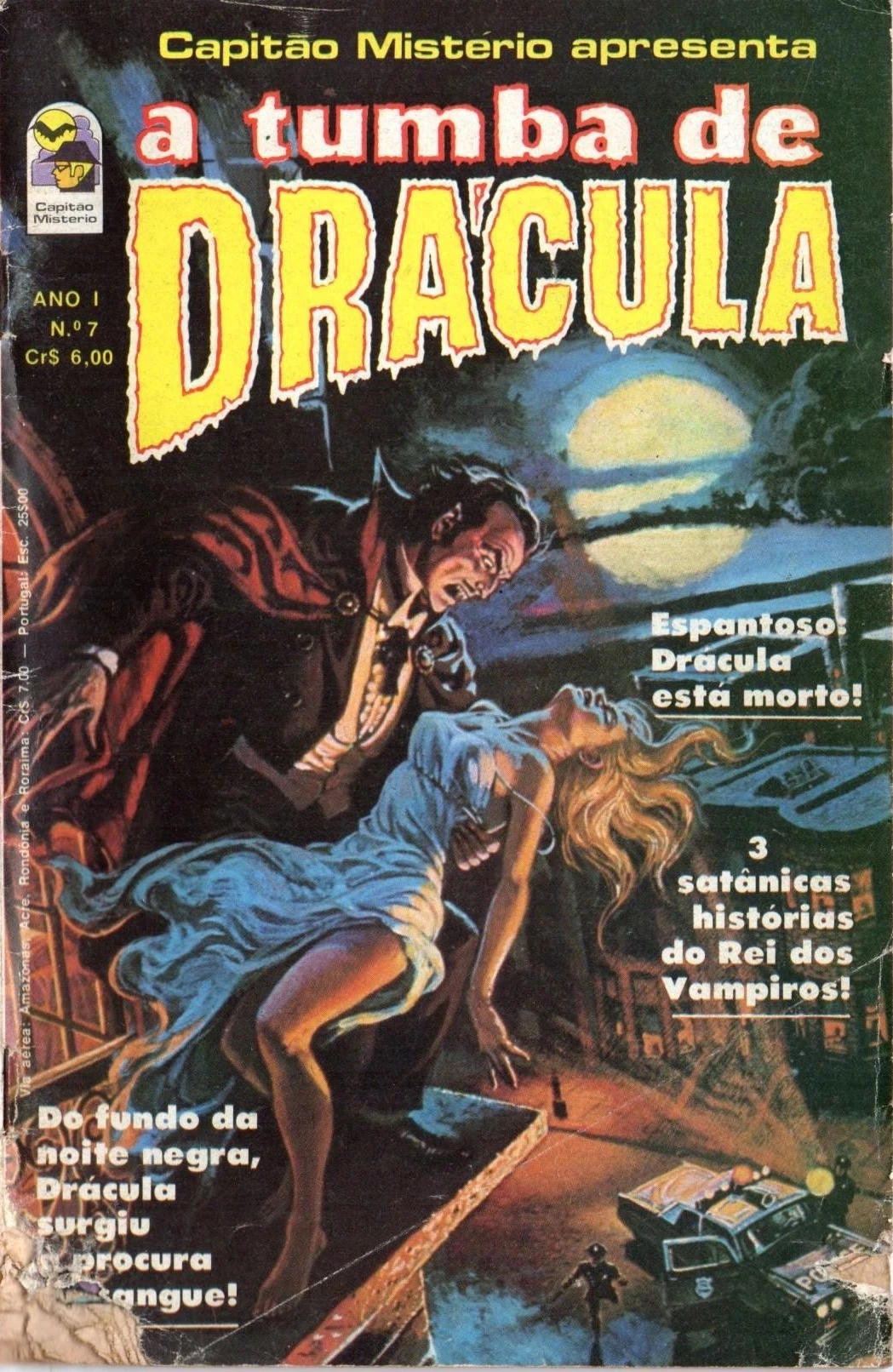 Captain Mystery Presents Count Dracula (BR) Vol 1 7 | Marvel Database ...