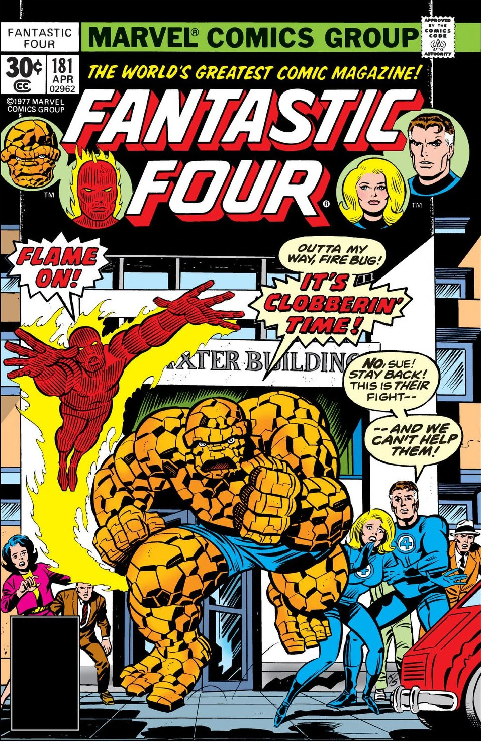 Fantastic Four Vol 1 181 | Marvel Database | Fandom