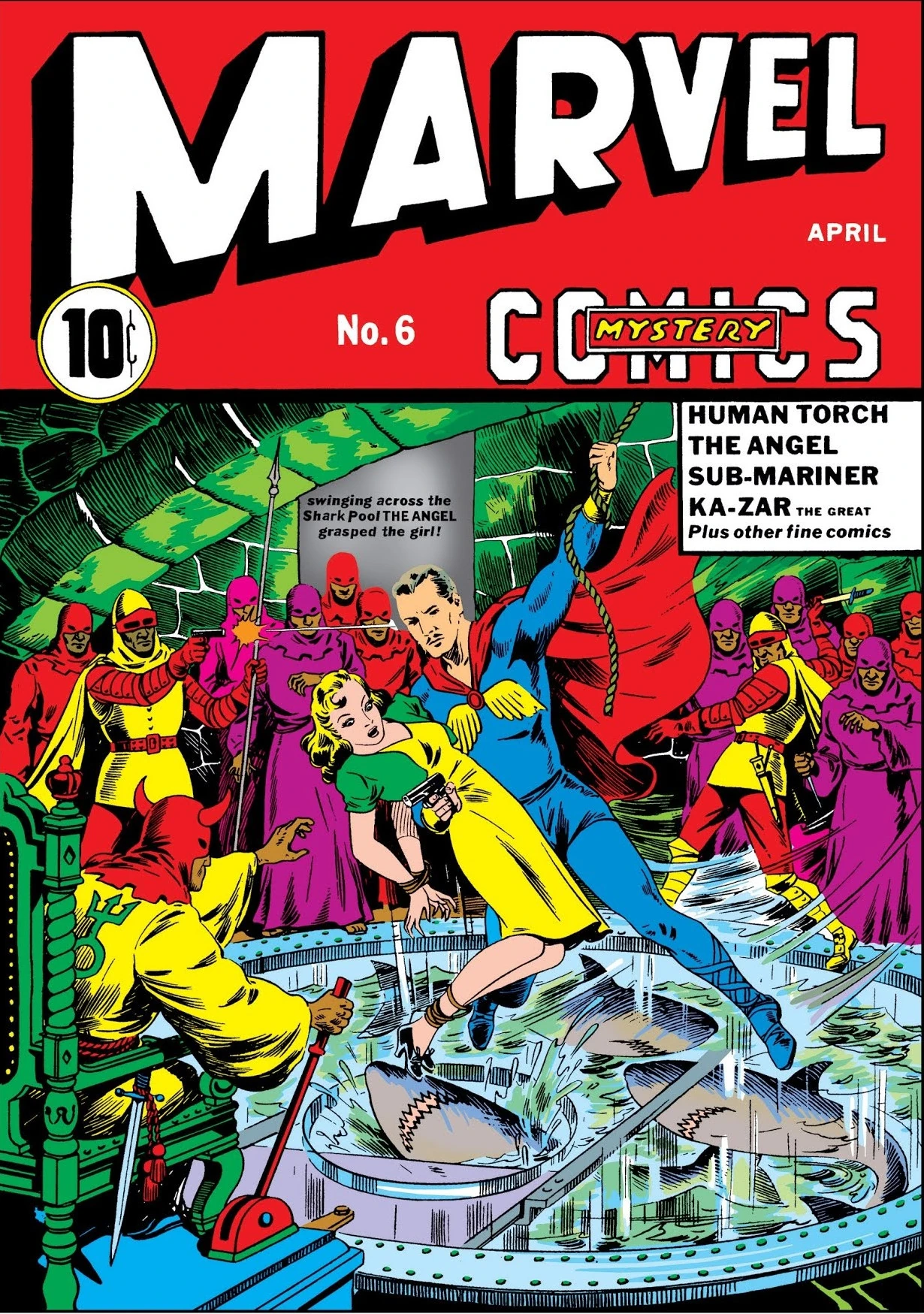 Marvel Mystery Comics Vol 1 6 | Marvel Database | Fandom