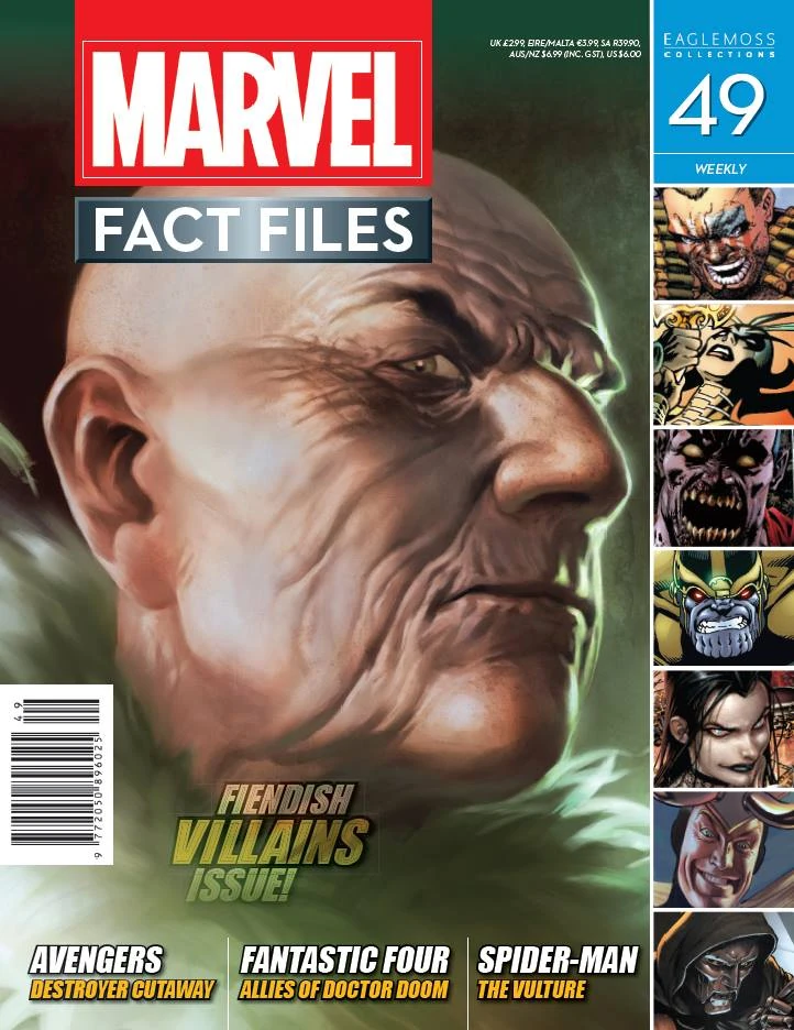 Marvel Fact Files Vol 1 49 | Marvel Database | Fandom