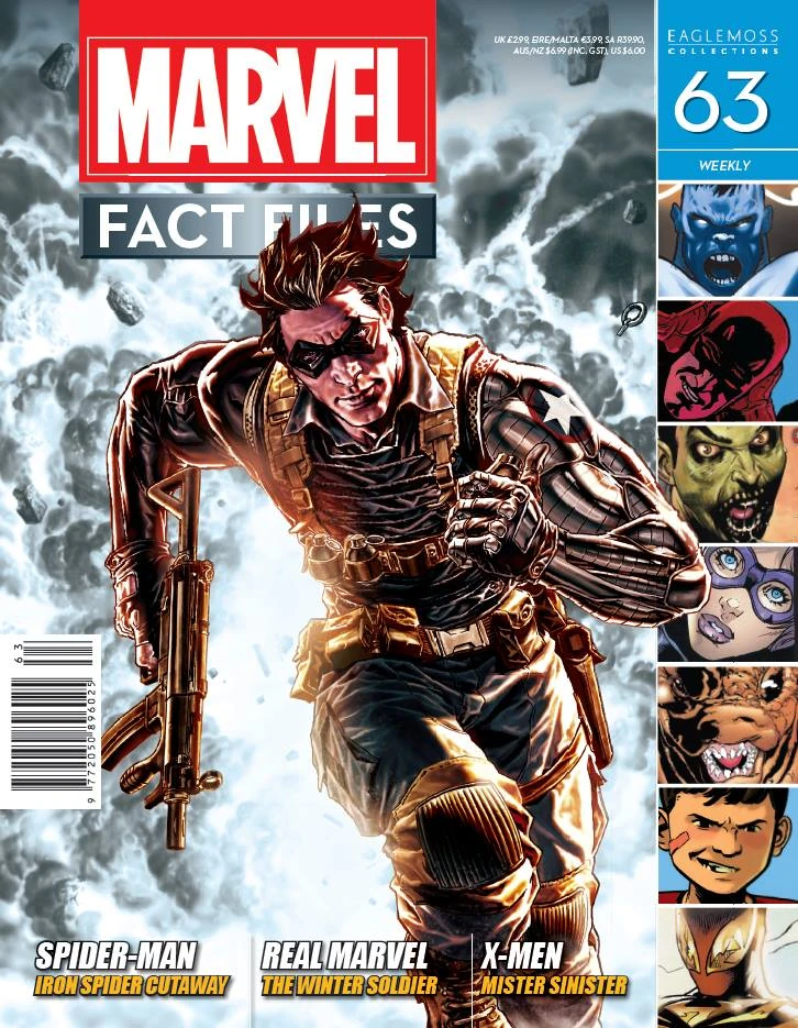 Marvel Fact Files Vol 1 63 | Marvel Database | Fandom