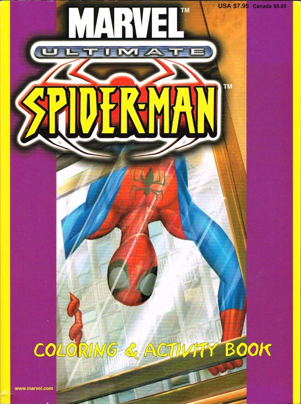 Spider-Man Coloring & Activity Book 4508-2 | Marvel Database | Fandom