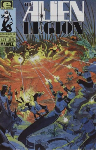 Alien Legion Vol 1 18 | Marvel Database | Fandom