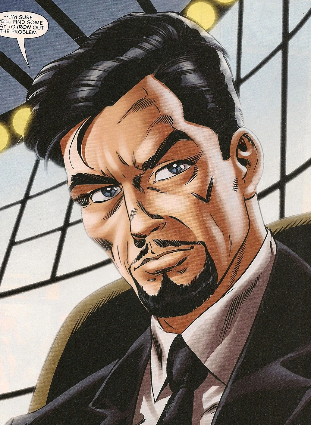 Tony Stark Comic
