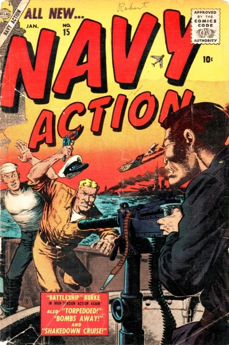 Navy Action Vol 1 15 | Marvel Database | Fandom