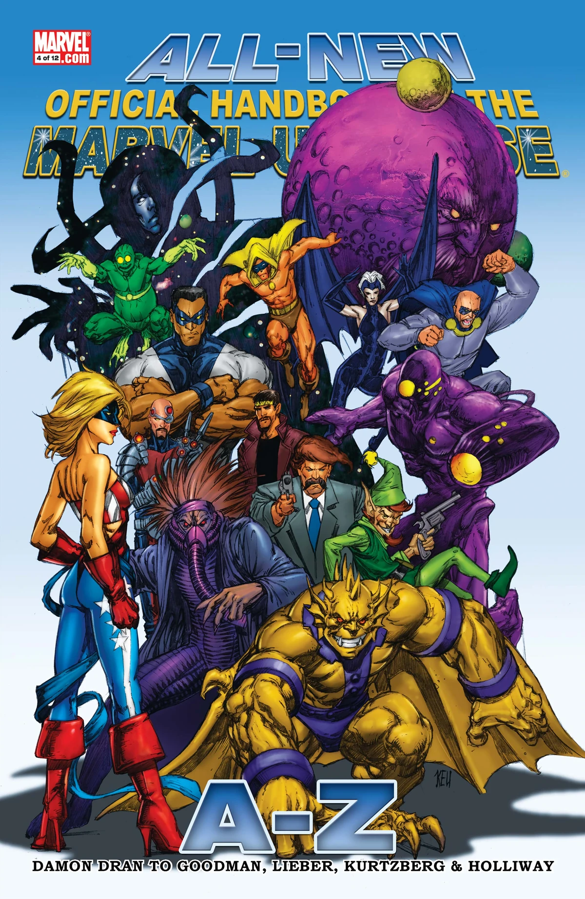 All-New Official Handbook of the Marvel Universe A to Z Vol 1 4 ...