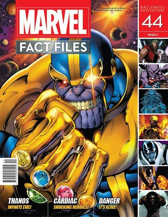 Marvel Fact Files Vol 1 44 | Marvel Database | Fandom