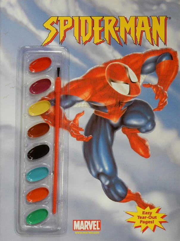 Spider-Man Painting Book 4523-3 | Marvel Database | Fandom