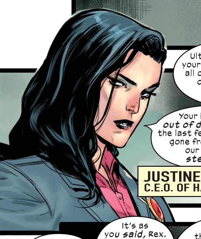 Justine Hammer (Earth-6160) | Marvel Database | Fandom
