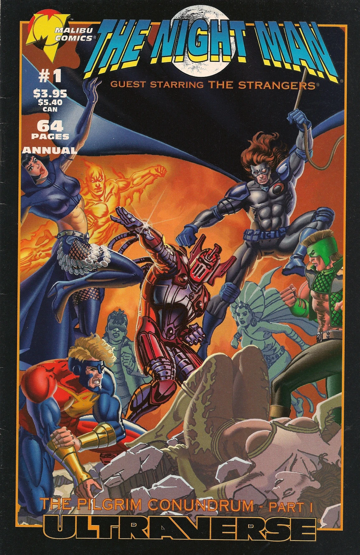Night Man: The Pilgrim Conundrum Saga Vol 1 (1995) | Marvel Database ...