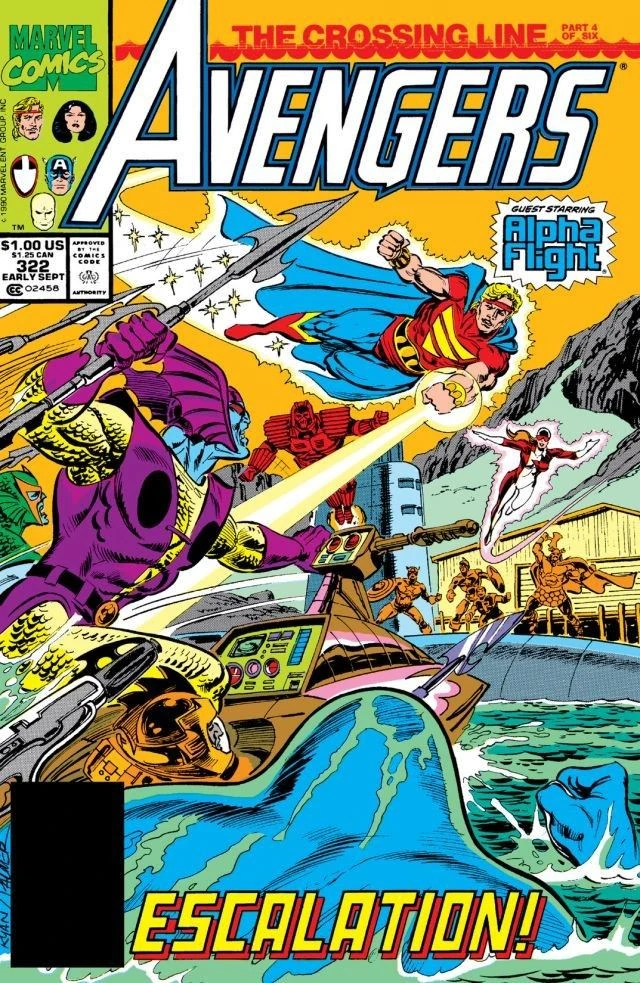 Avengers Vol 1 322 | Marvel Database | Fandom