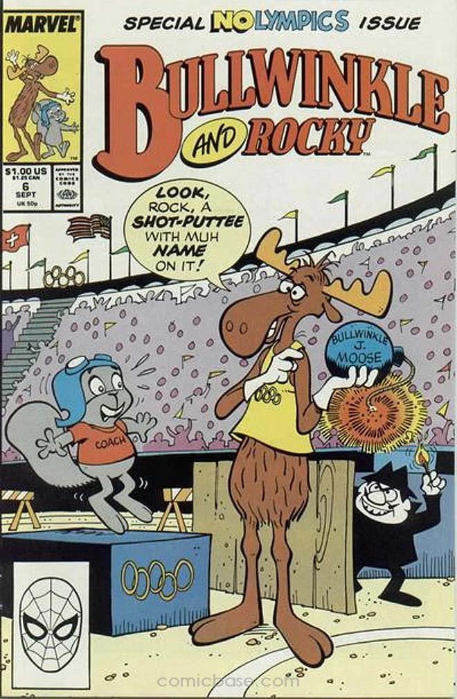 Bullwinkle and Rocky Vol 1 6 | Marvel Database | Fandom