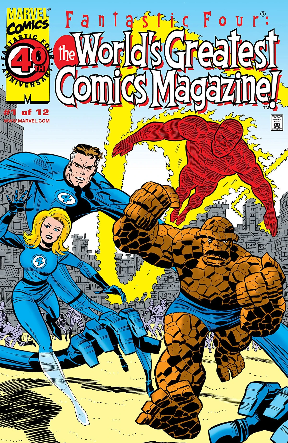 Fantastic Four: World's Greatest Comics Magazine Vol 1 (2001–2002 ...