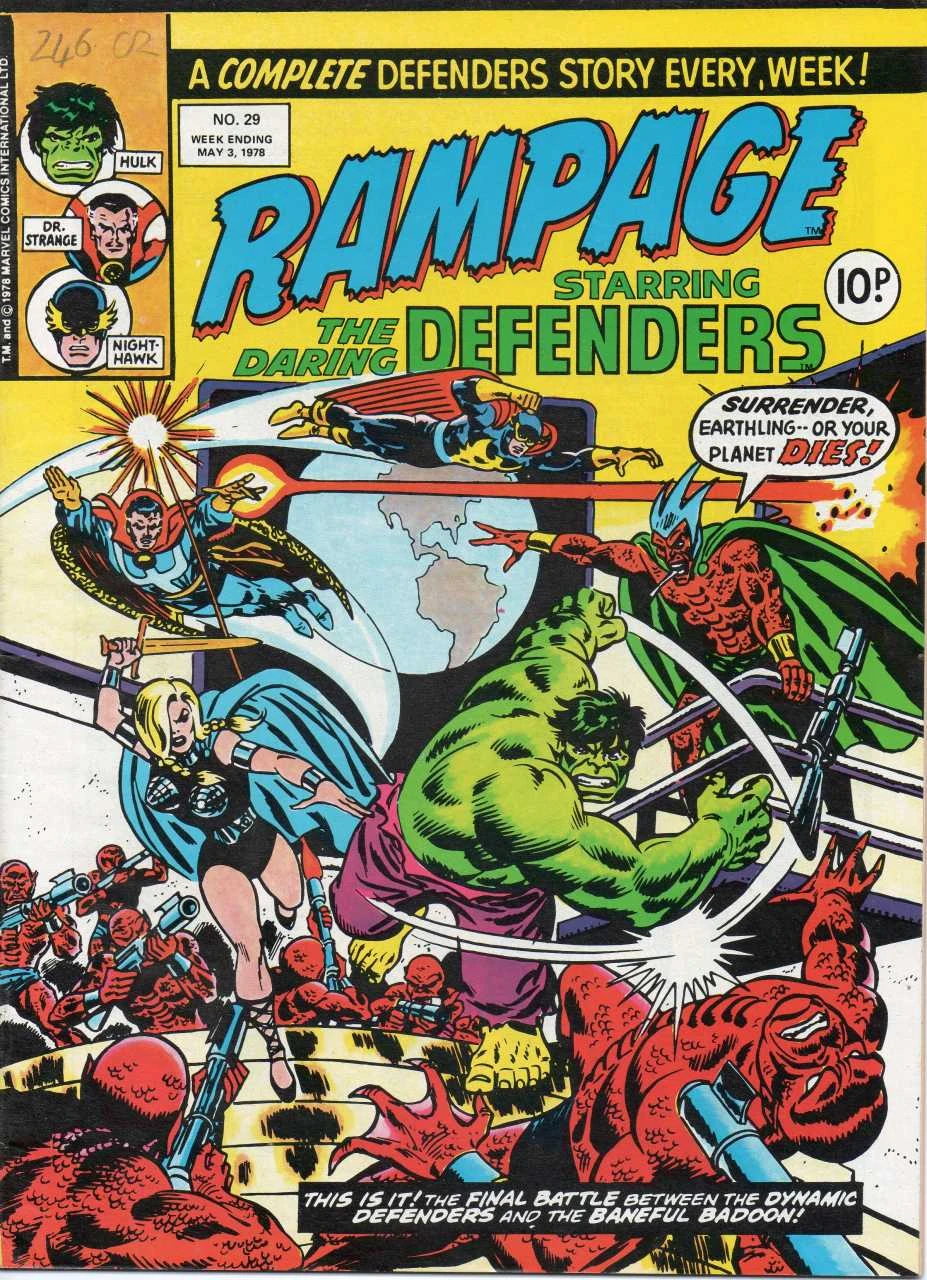 Rampage Vol 1 29 | Marvel Database | Fandom