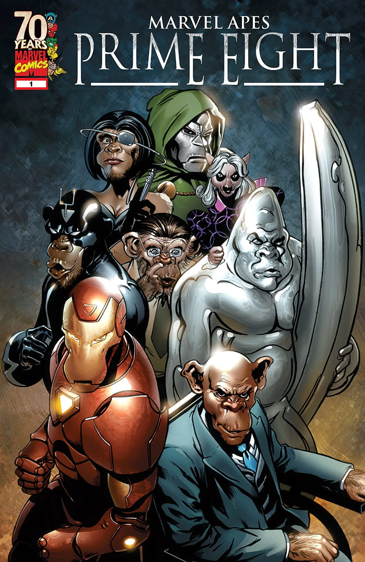 Marvel Apes: Prime Eight Vol 1 1 | Marvel Database | Fandom