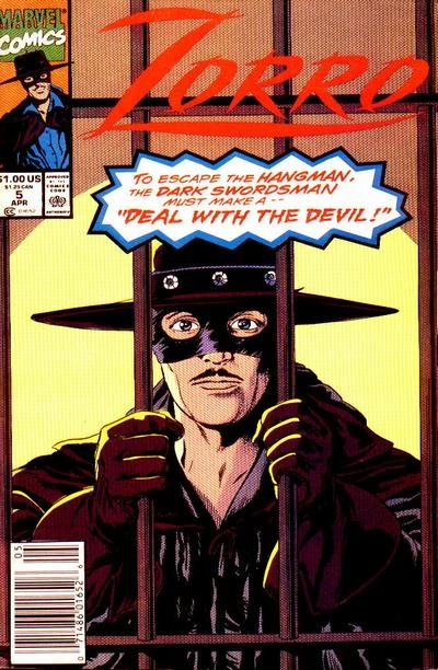 Zorro Vol 1 5 | Marvel Database | Fandom