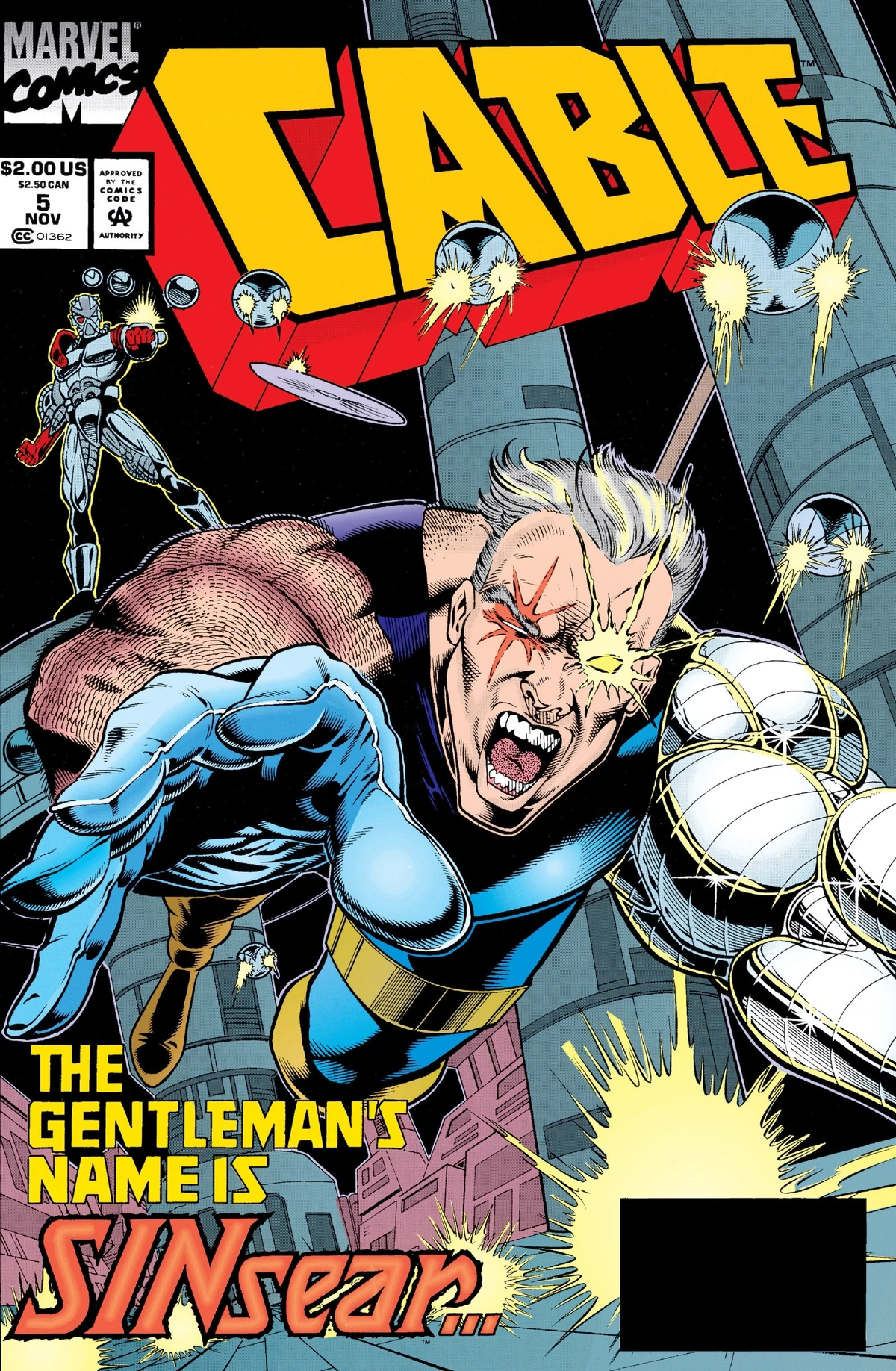 Cable Vol 1 5 | Marvel Database | Fandom