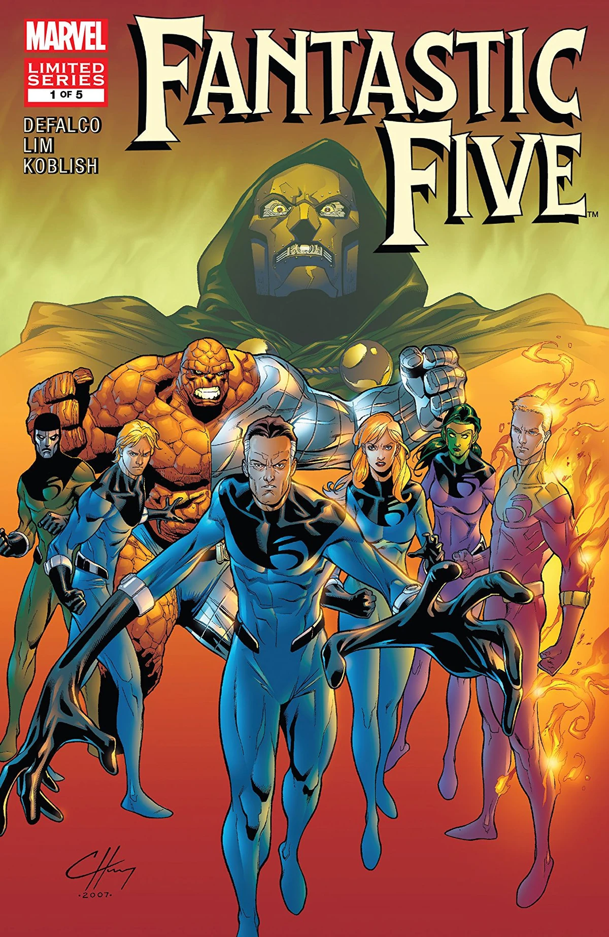 Fantastic Five Vol 2 1 | Marvel Database | Fandom