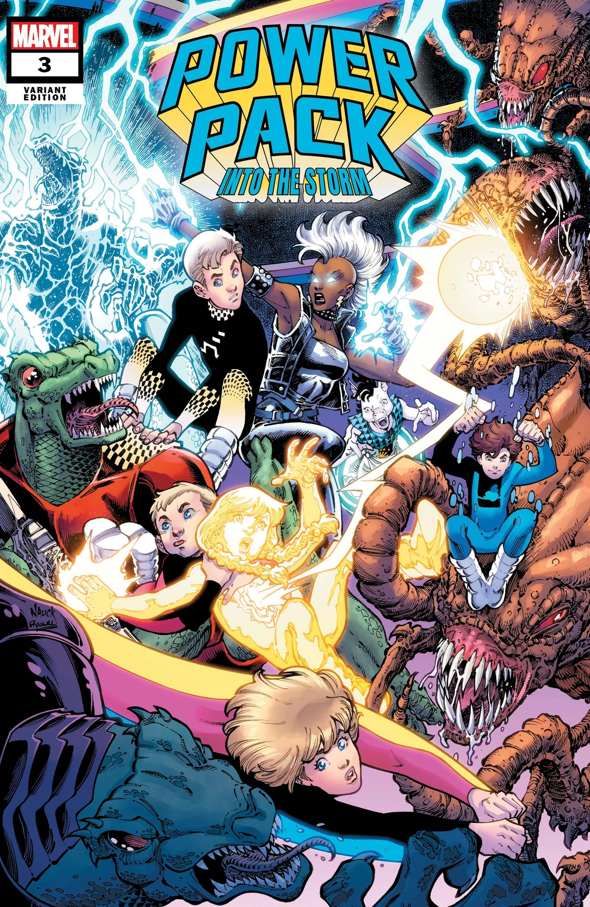 Power Pack: Into the Storm Vol 1 3 | Marvel Database | Fandom