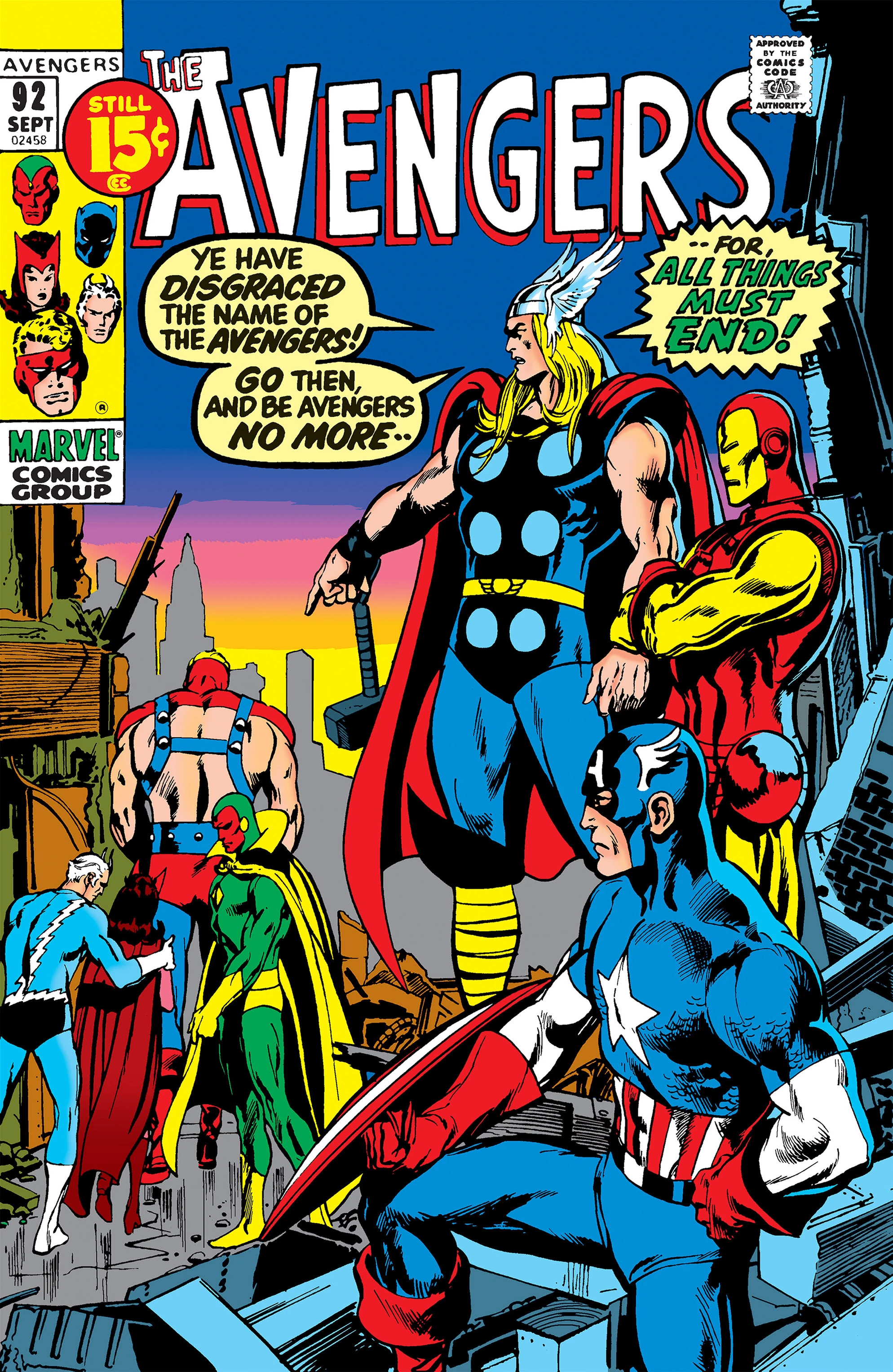 Avengers Vol 1 92 | Marvel Database | Fandom