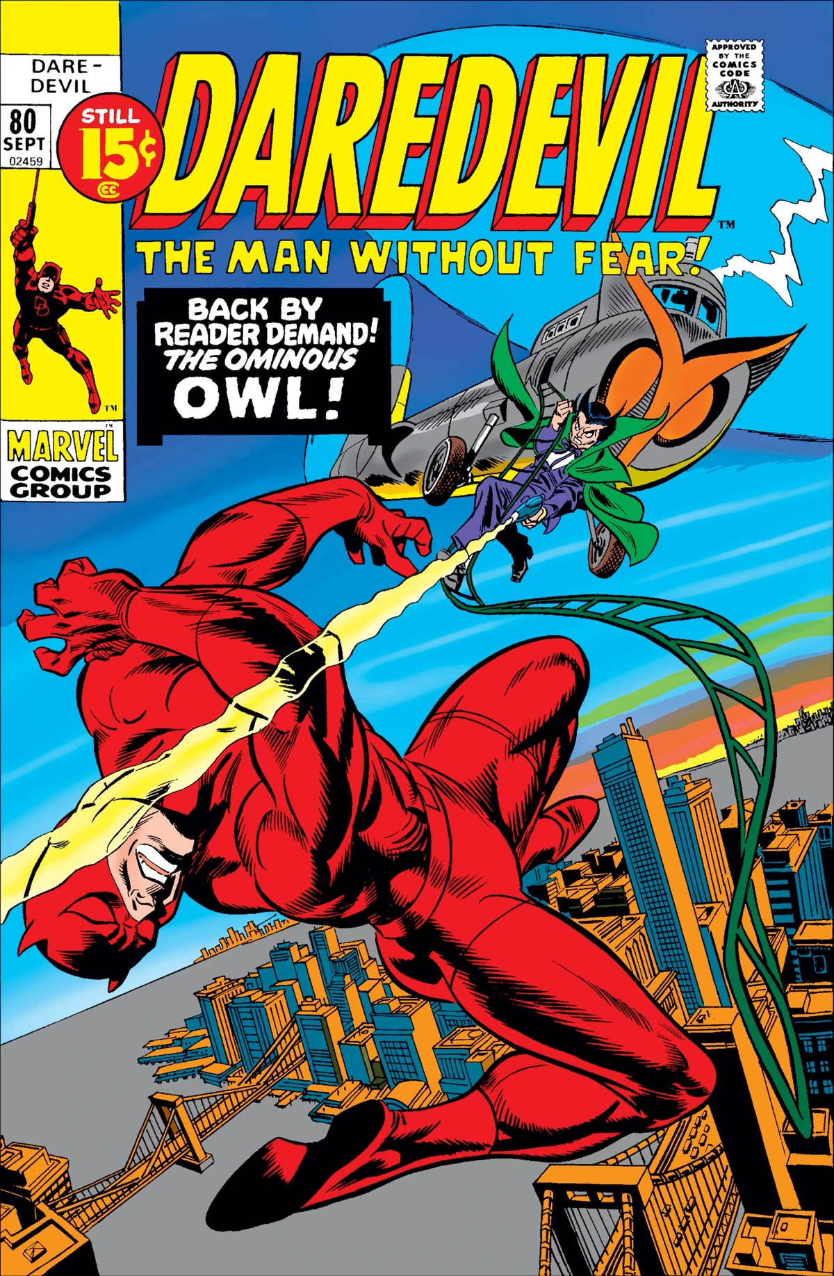 Daredevil Vol 1 80 | Marvel Database | Fandom