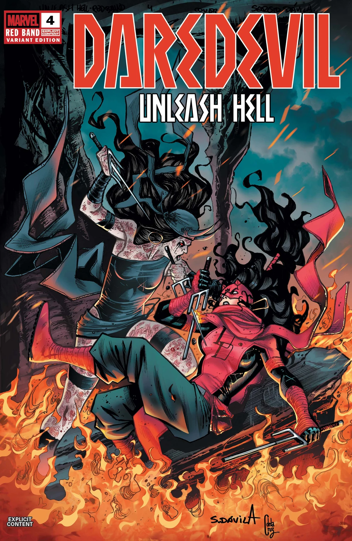 Daredevil: Unleash Hell – Red Band Vol 1 4 | Marvel Database | Fandom