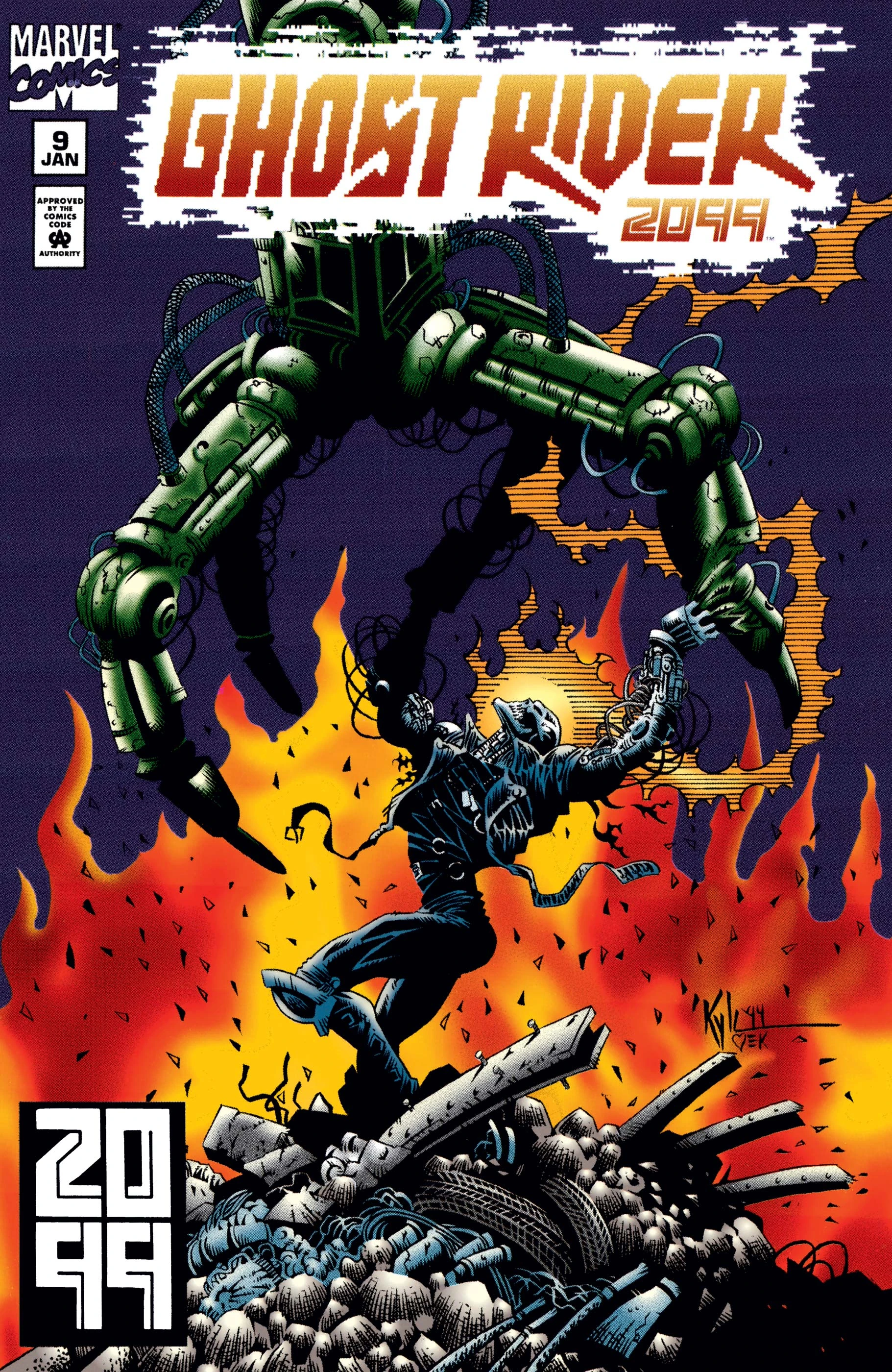 Ghost Rider 2099 Vol 1 9 | Marvel Database | Fandom